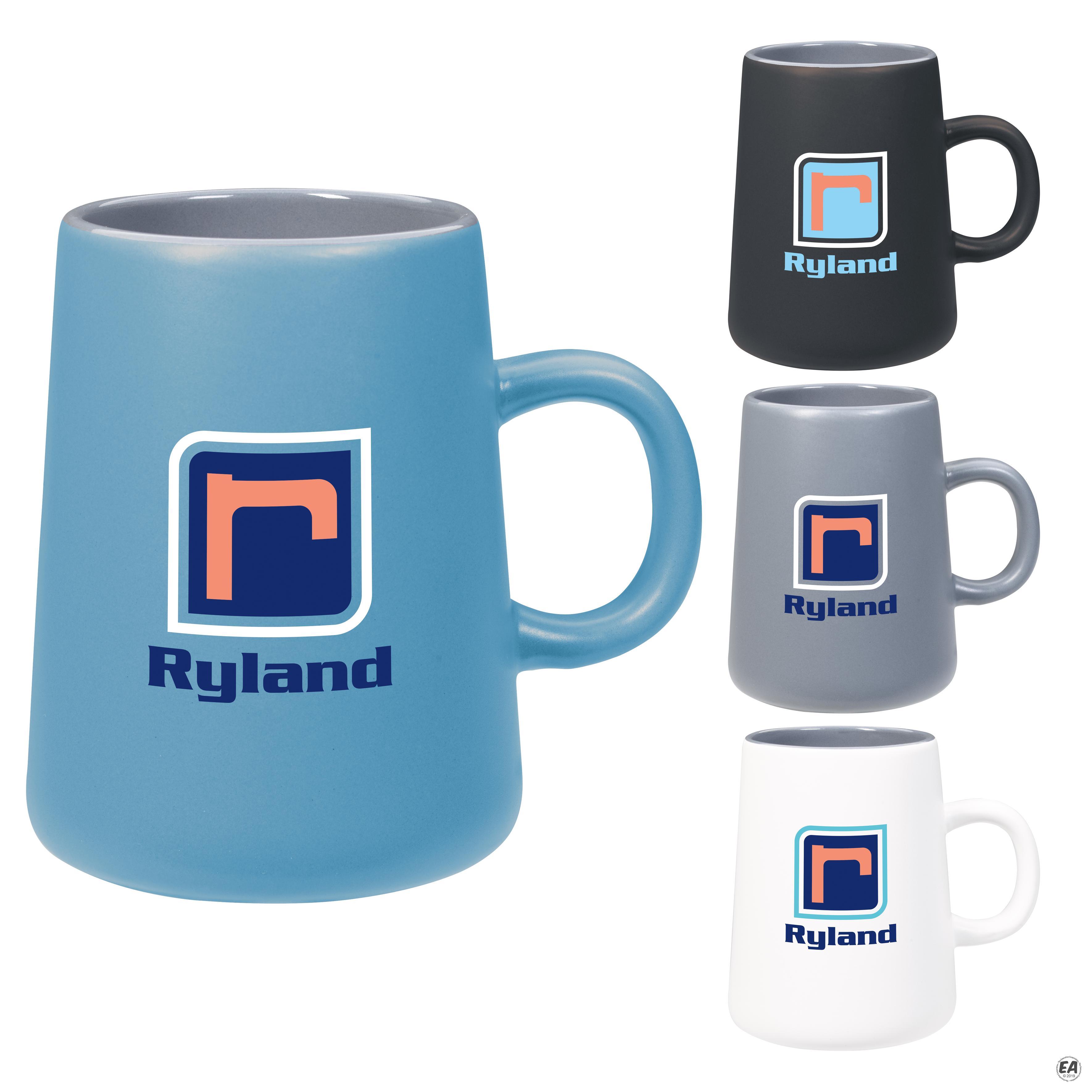 Promotional 14 oz Trumpet Mug | Custom Coffee Mugs | Customized 14 oz ...