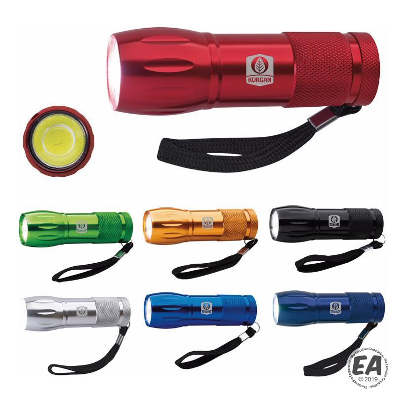 Promotional Mini Aluminum COB Flashlight | Custom Non-LED Flashlights ...