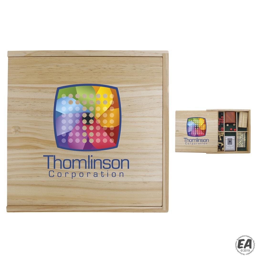 Branded Office Fun Game Set | Customized Desk Games | Promotional ...