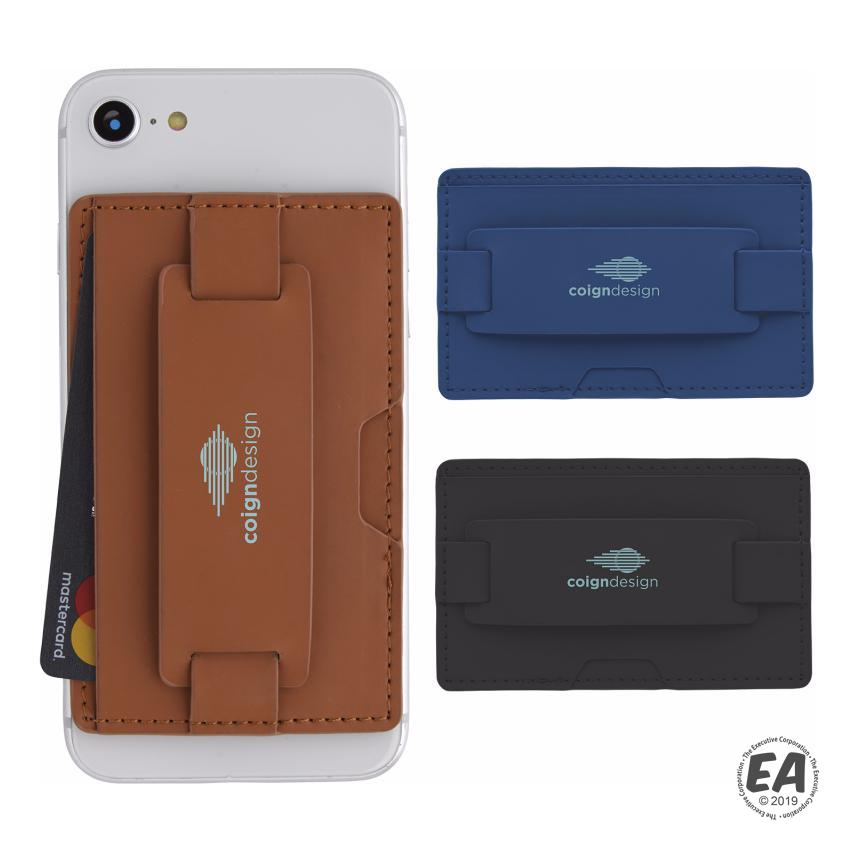 Promotional Luxury RFID Phone Wallet and Stand | Customized Phone ...