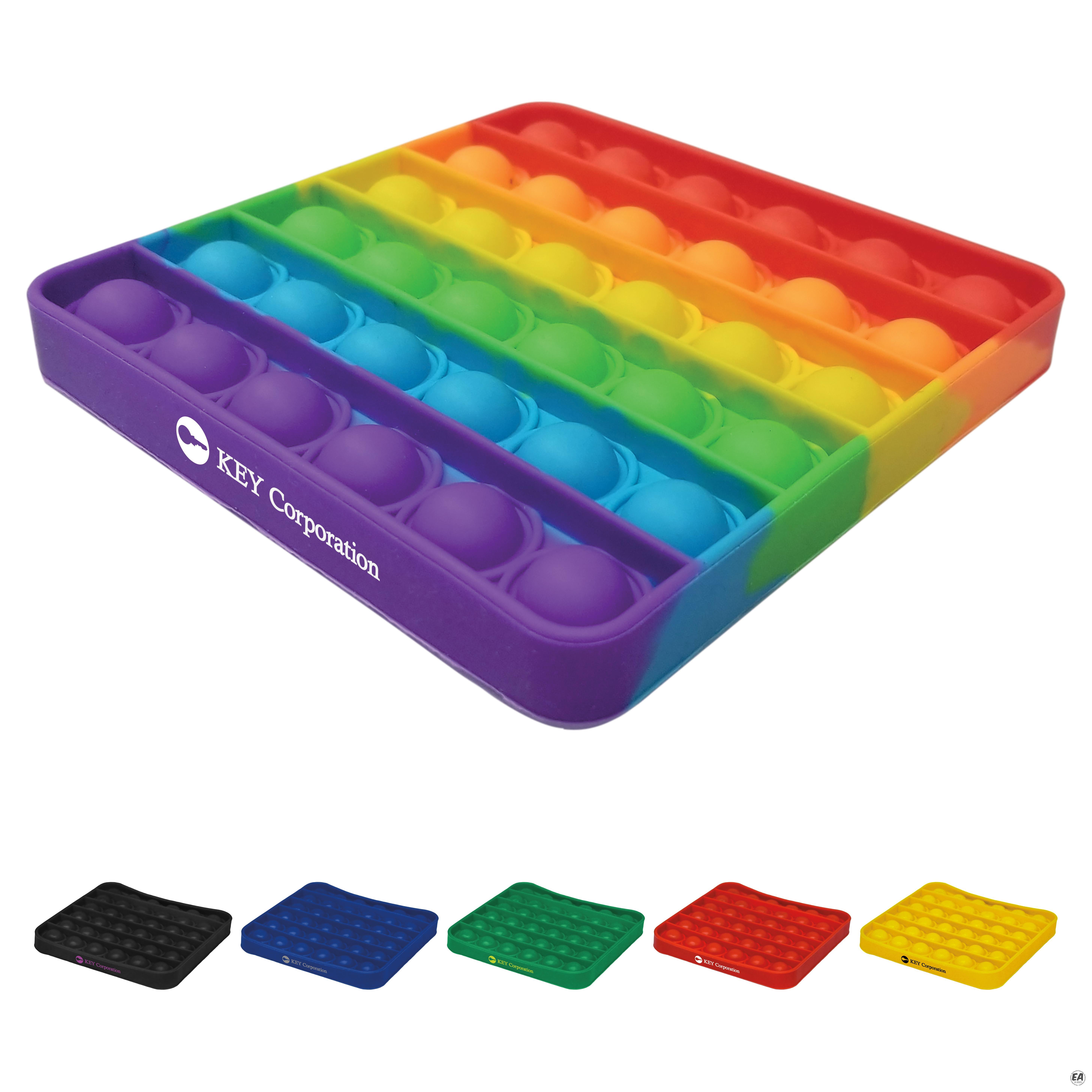 Customized Square Pop Bubble | Promotional Toys | Custom Square Pop ...