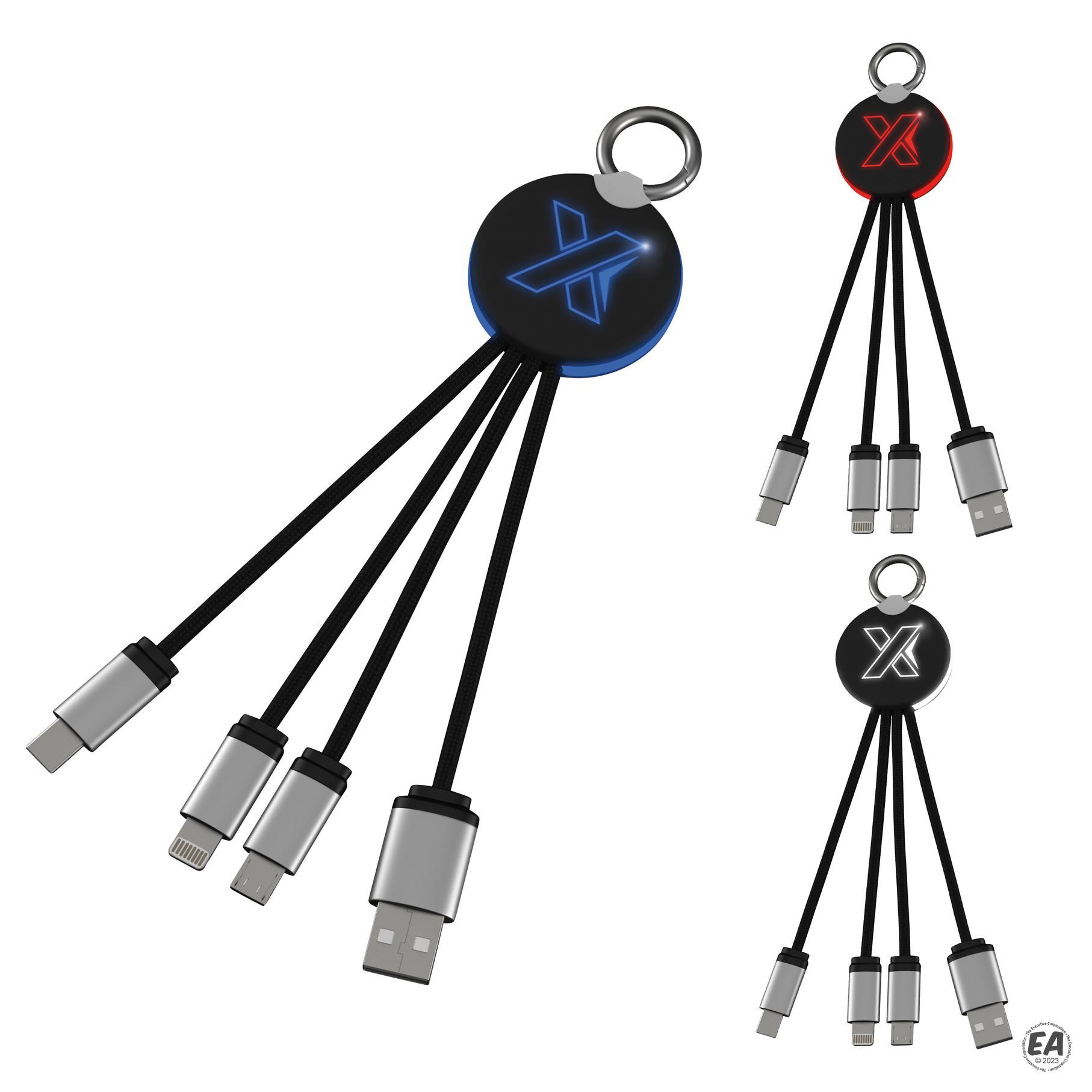Customized SCX Design Eco Ring Light Cable | Promotional Charging ...