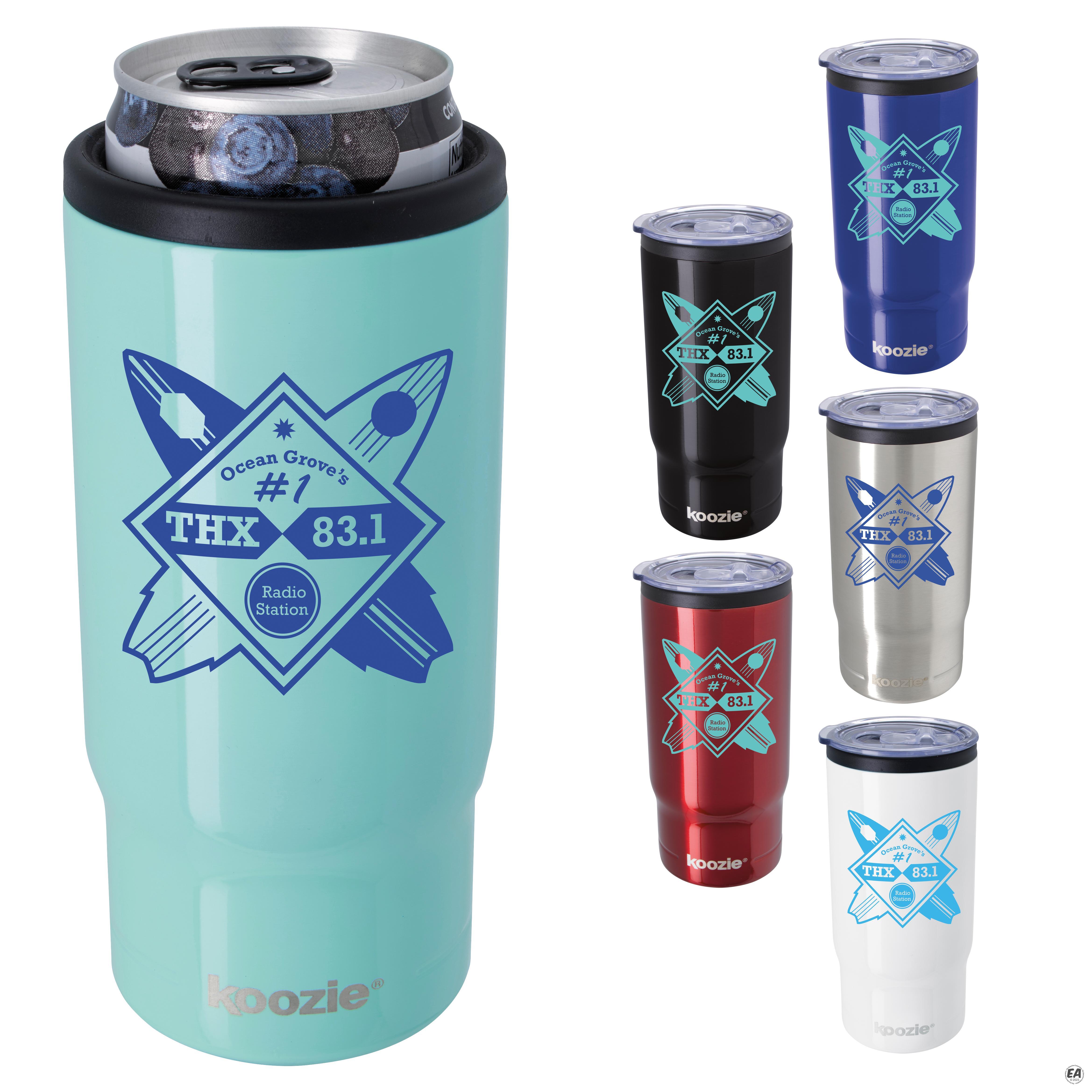 Promotional Koozie Slim Triple 15 oz Vacuum Tumbler | Customized ...