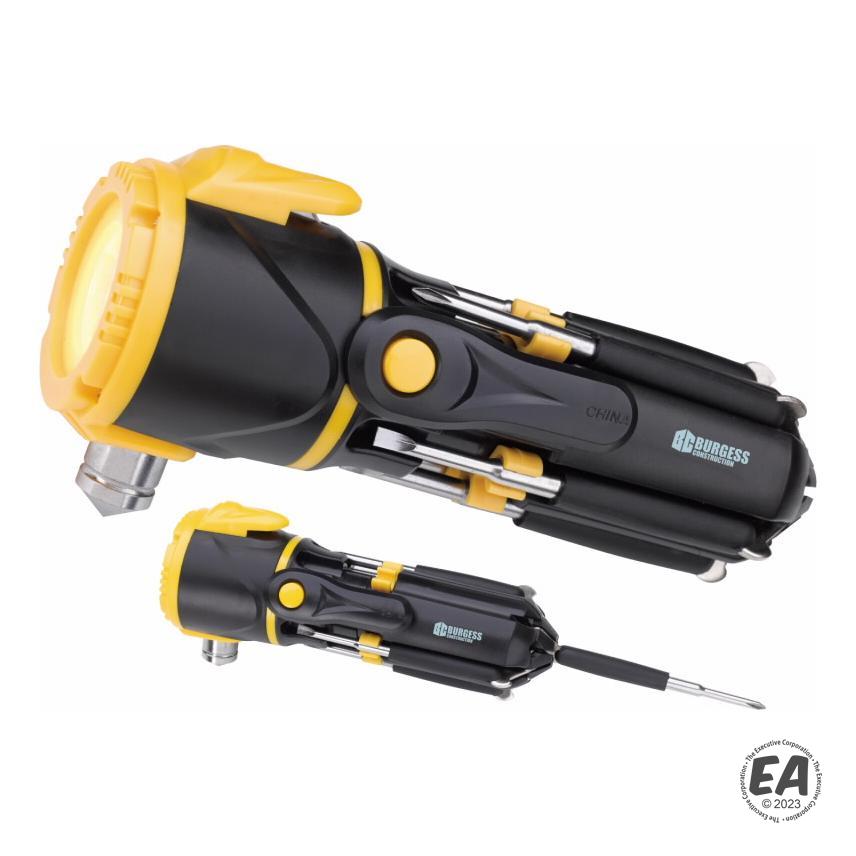 Customized 12-in-1 Multi-Tool Flashlight | Promotional Multi Tools ...