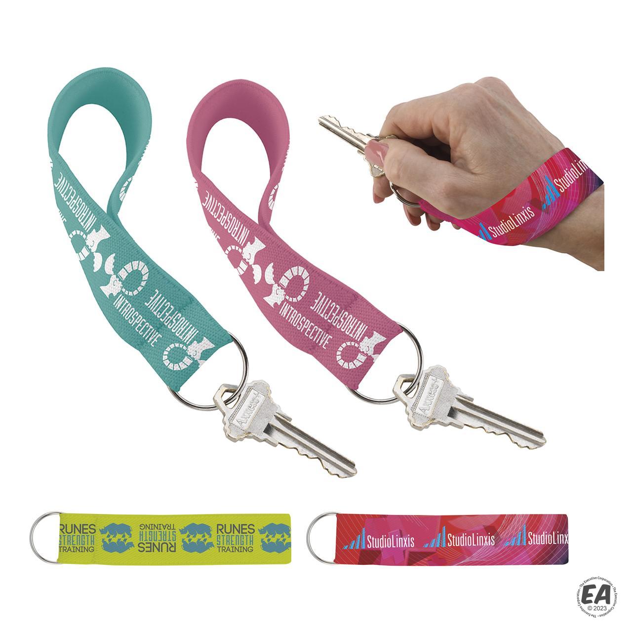 Customized Wrist Strap Key Holder | Branded Lanyard Key Chains ...