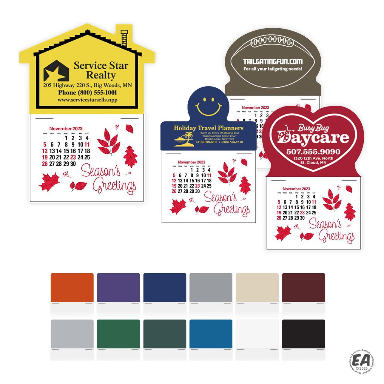 Custom Press-N-Stick Header Standard Calendar (14-Month) | Customized ...