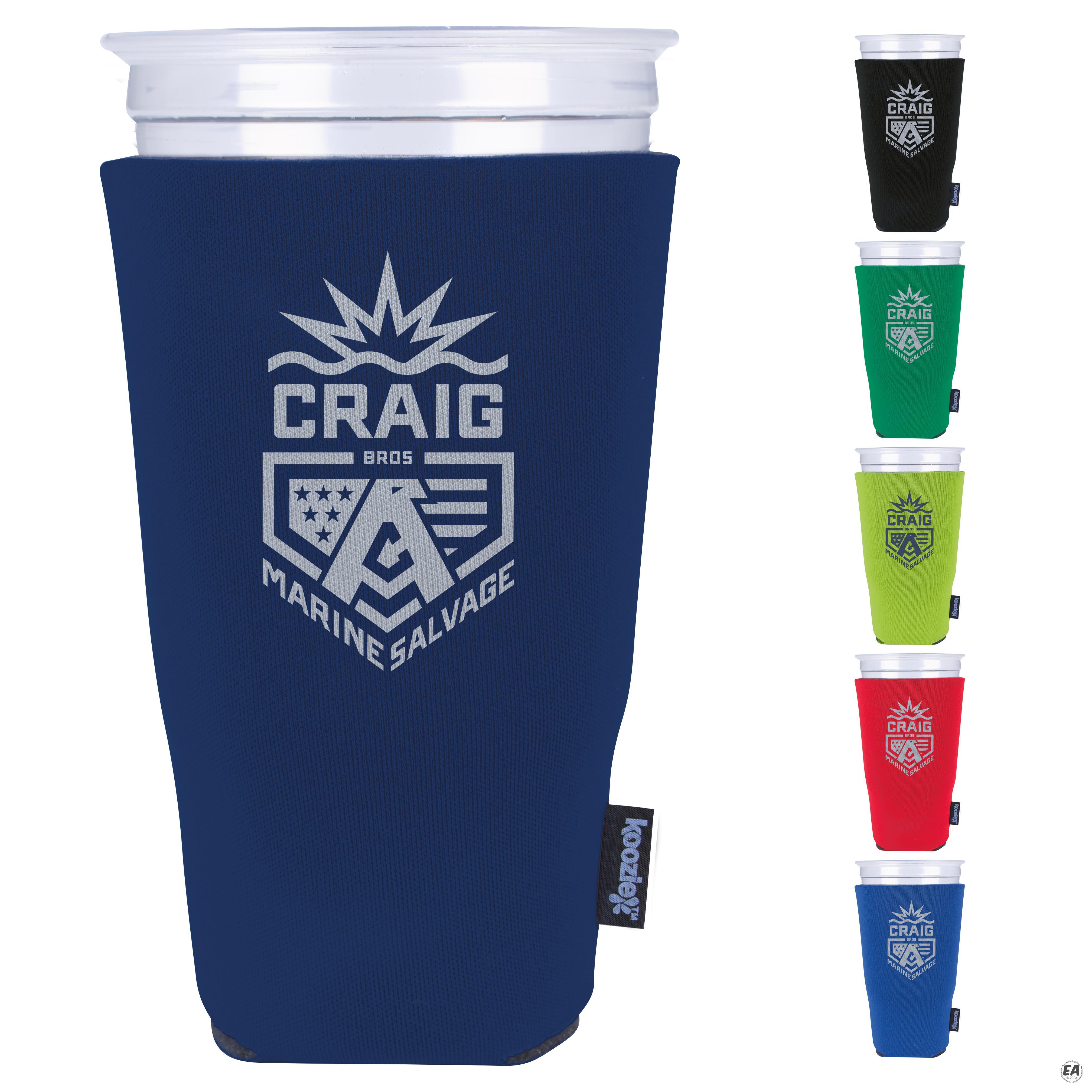 Promotional Koozie Tall Cup Kooler | Customized Can Coolers | Branded ...