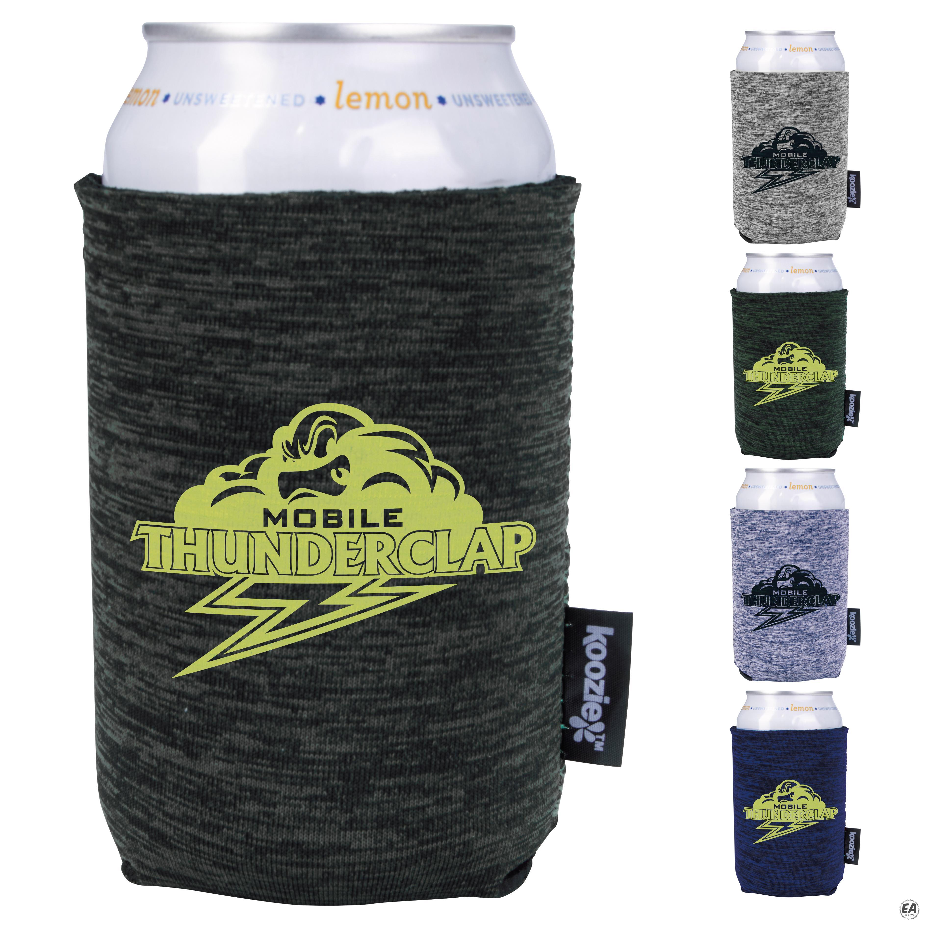 Promotional Koozie Heather Collapsible Can Cooler | Customized Can ...