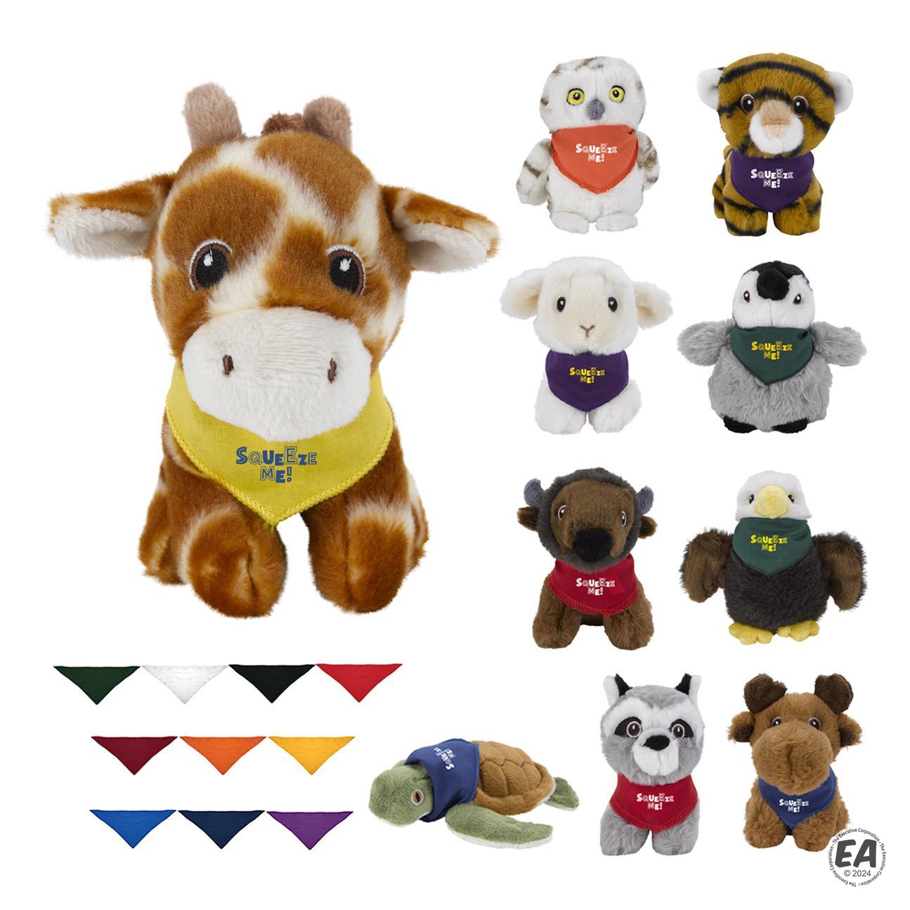 Promotional Aurora 5 Eco-Nation Mini Stuffed Animal | Custom Stuffed ...