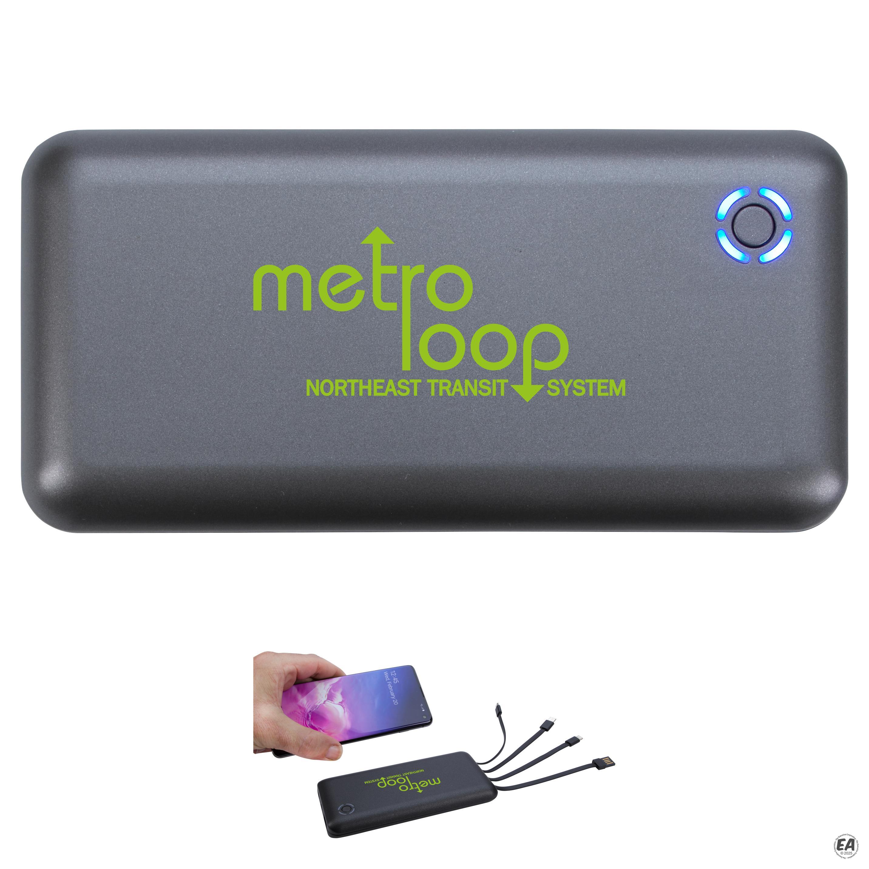 Promotional Charge Wave Wireless Power Bank 10,000 mAh | Customized ...