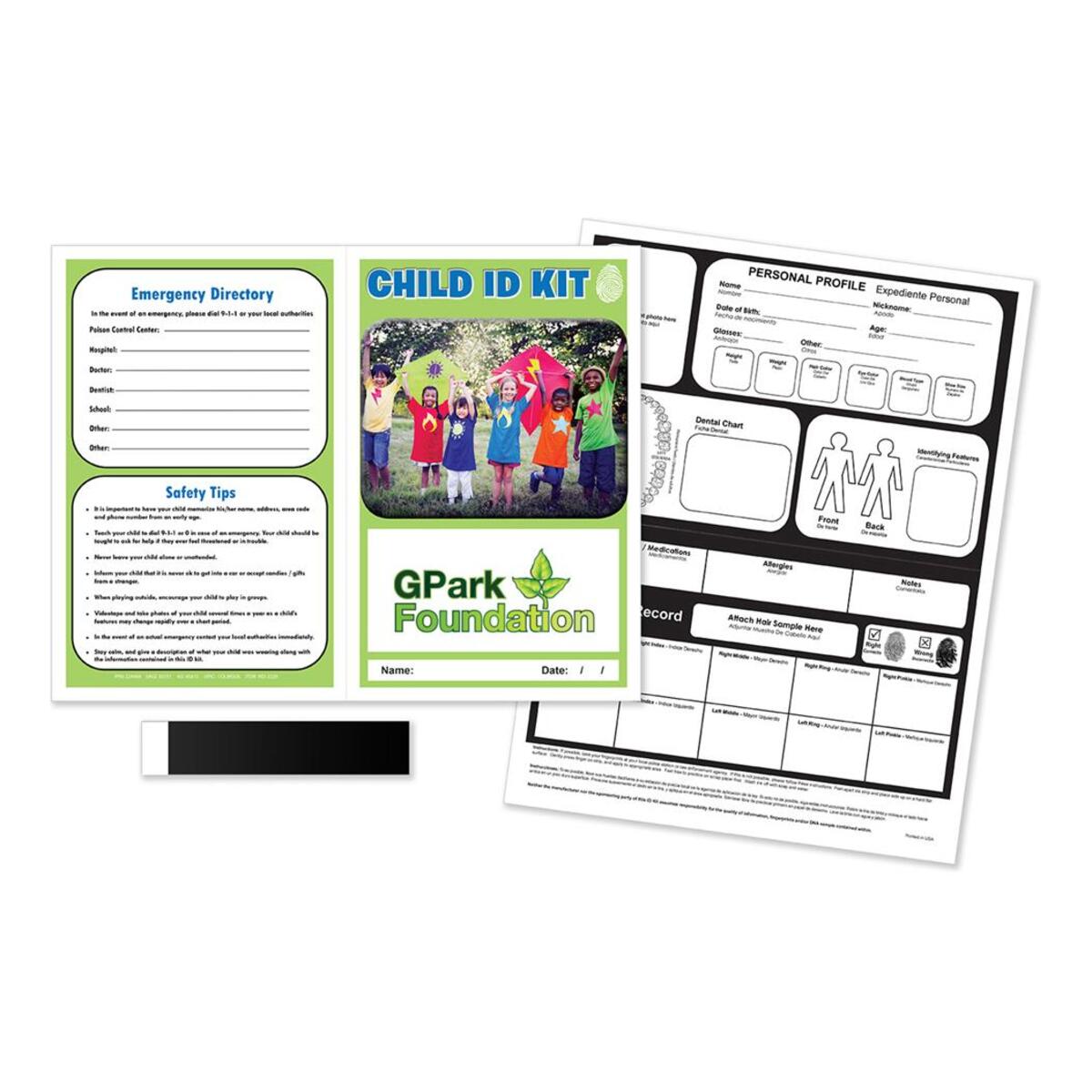 Customized Child ID Safety Kit | Promotional Health and Wellness Kits ...