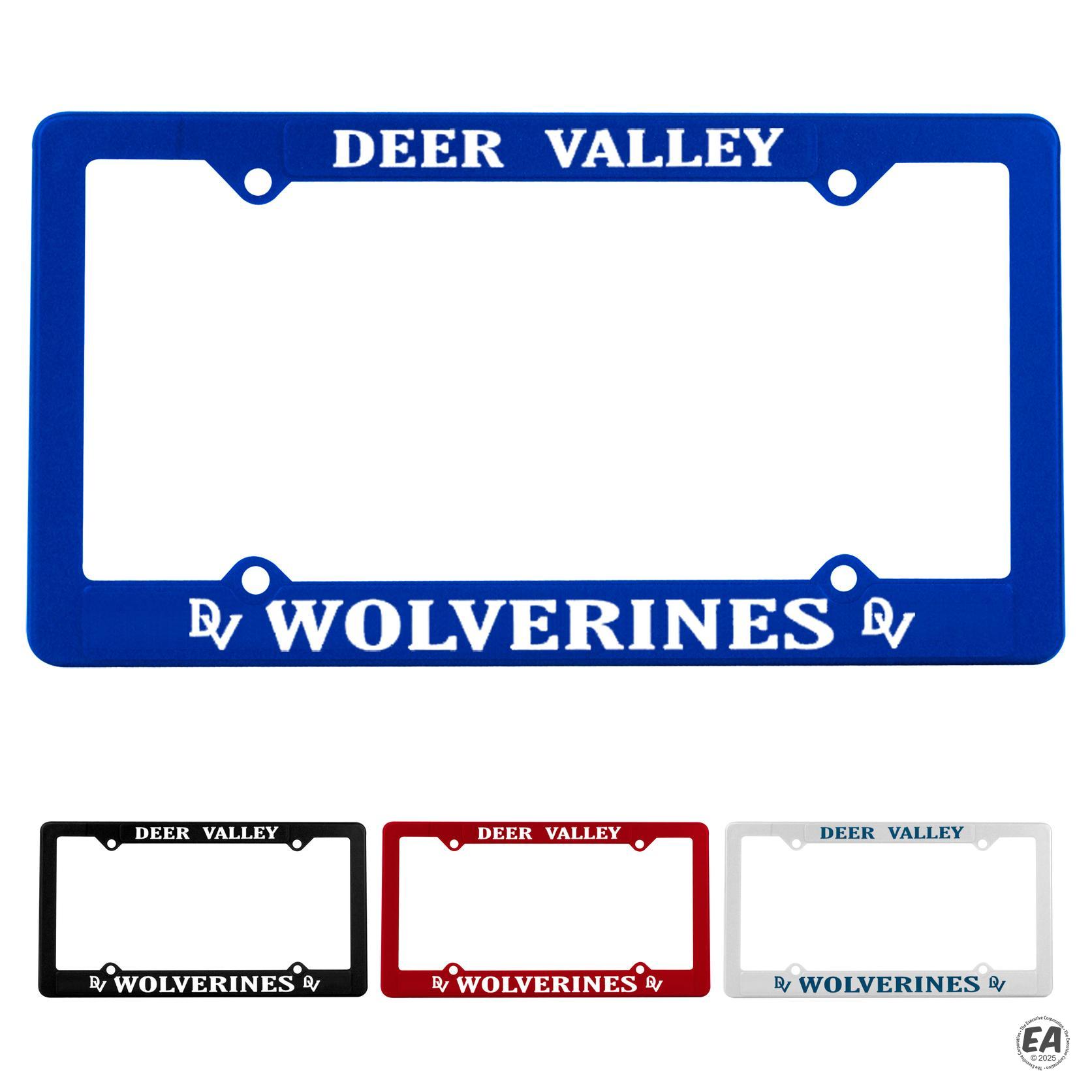Promotional Garyline Economy License Plate Frame | Customized License ...