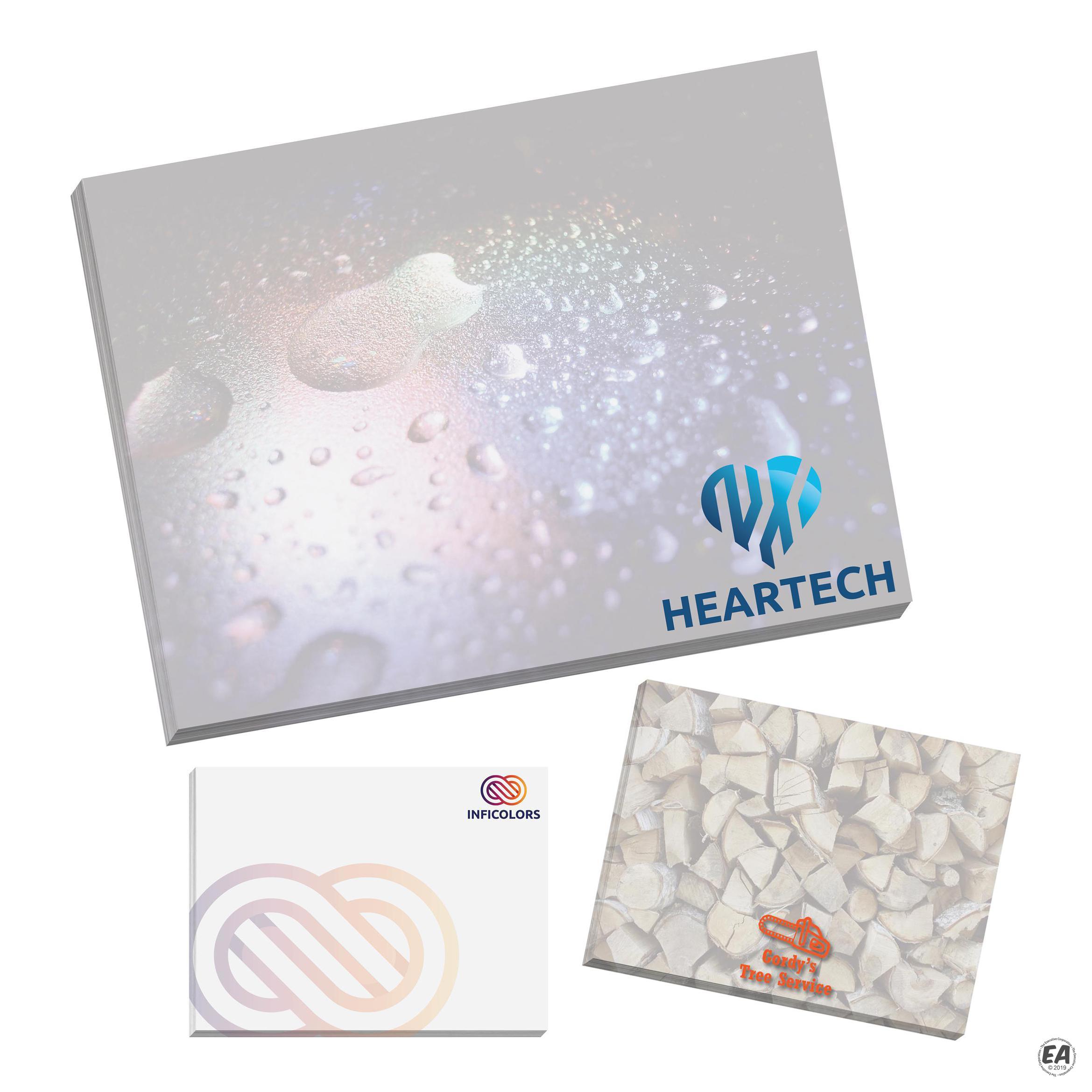 Customized Souvenir 4x3 Adhesive Sticky Notes (50 Sheets) | Custom ...