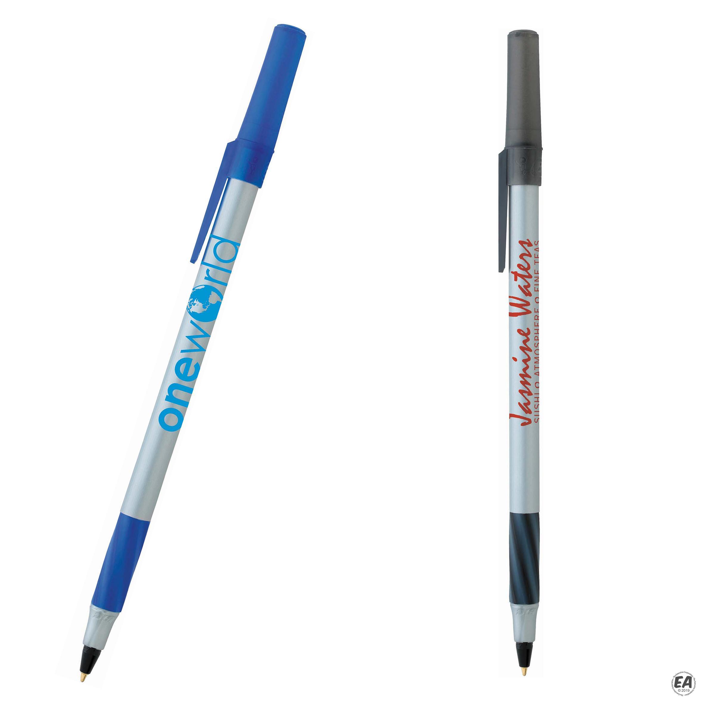 Custom BIC Round Stic Grip Pen | Branded Stick Pens | Promotional BIC ...