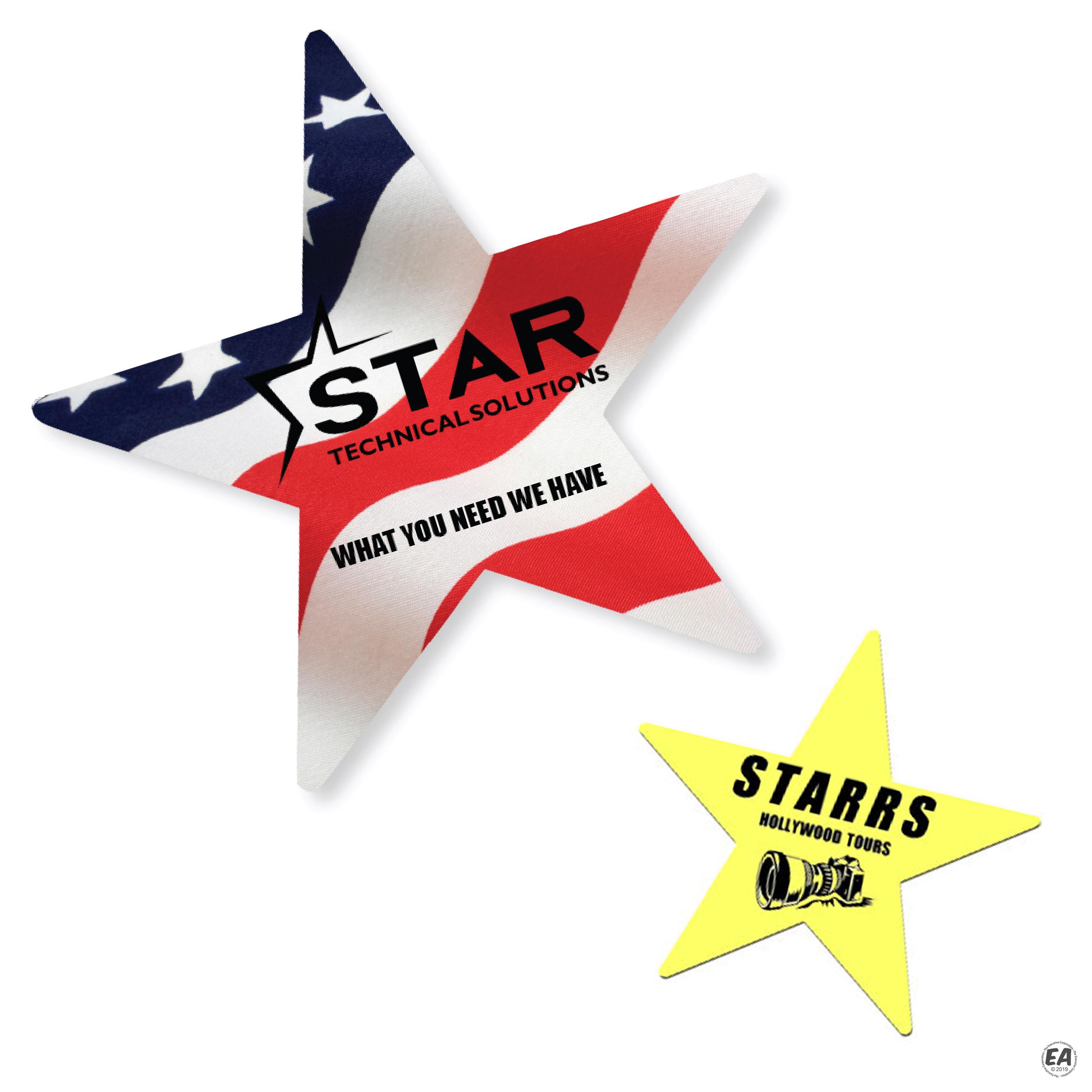 Promotional Good Value Star Magnet | Customized Stock Shape Magnets ...