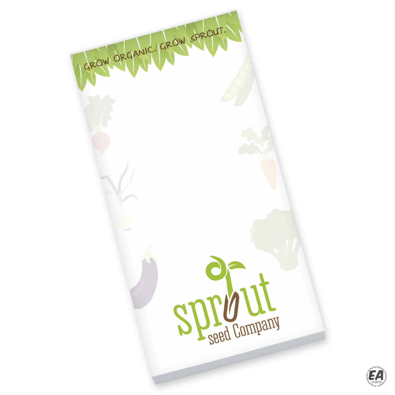 Customized Souvenir 3x6 Non-Adhesive Scratch Pads (25 Sheets ...