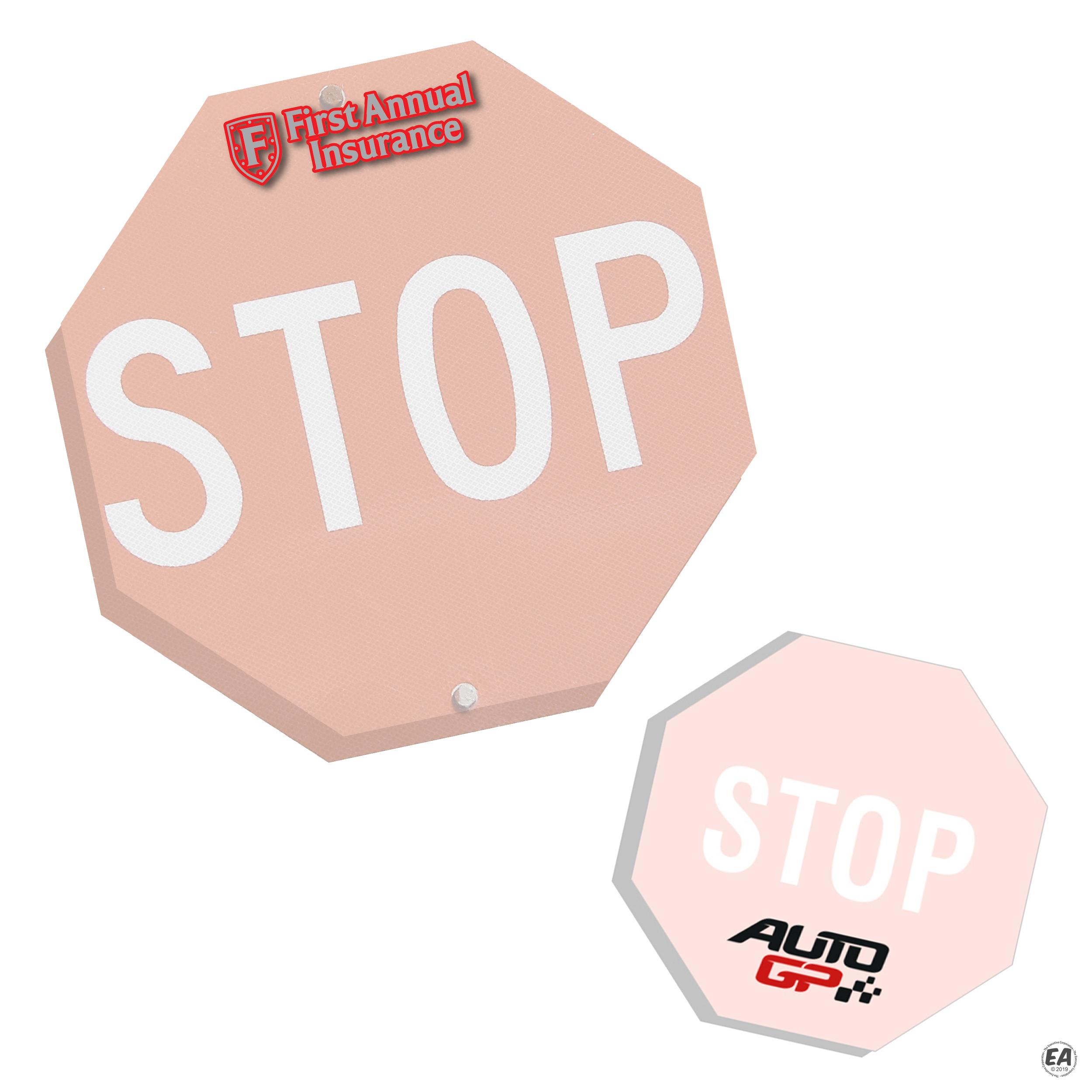 Promotional Souvenir 3x3 Octagon Die-Cut Sticky Notes (25 Sheets ...