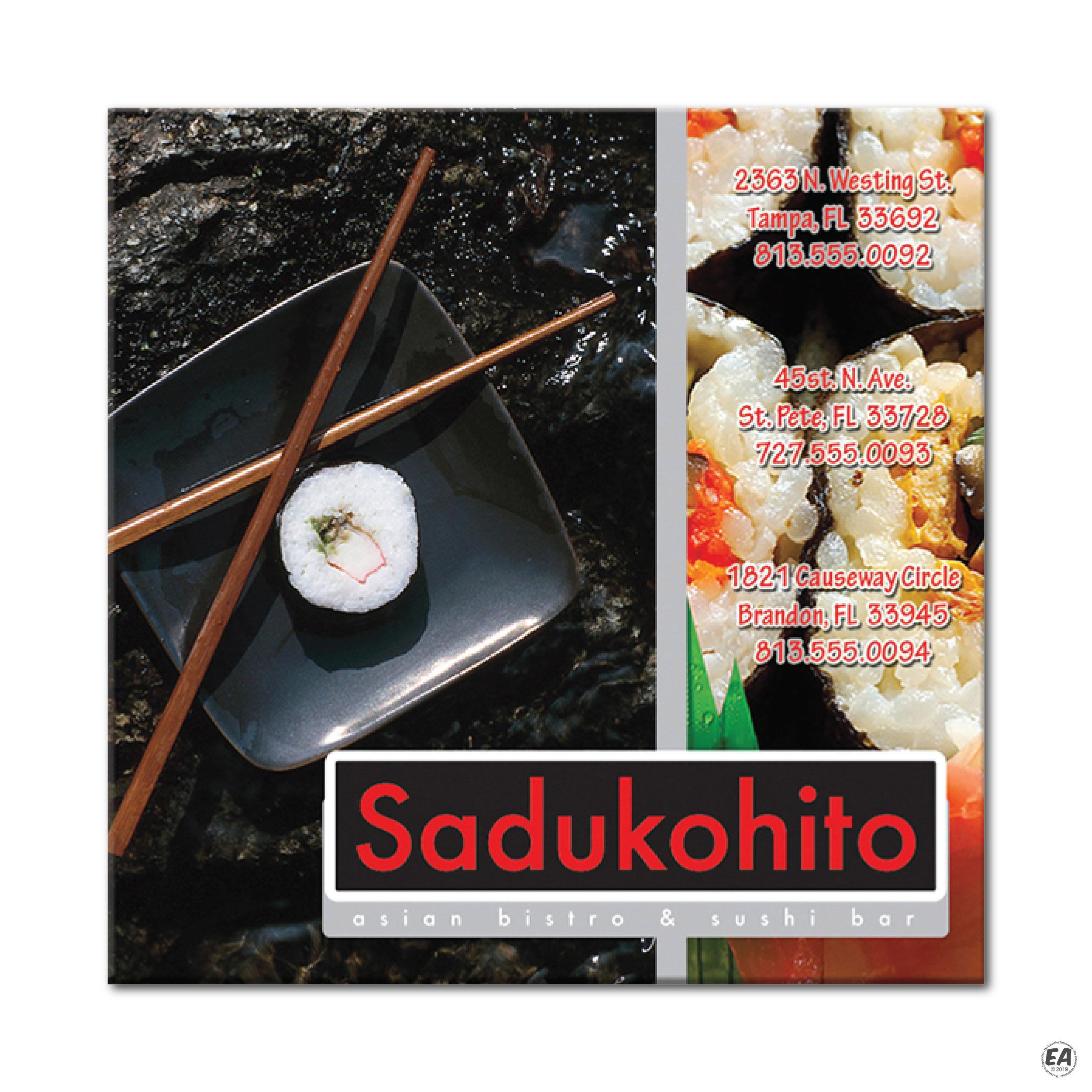 Promotional Good Value Large 4x4 Square Magnet | Customized Card ...