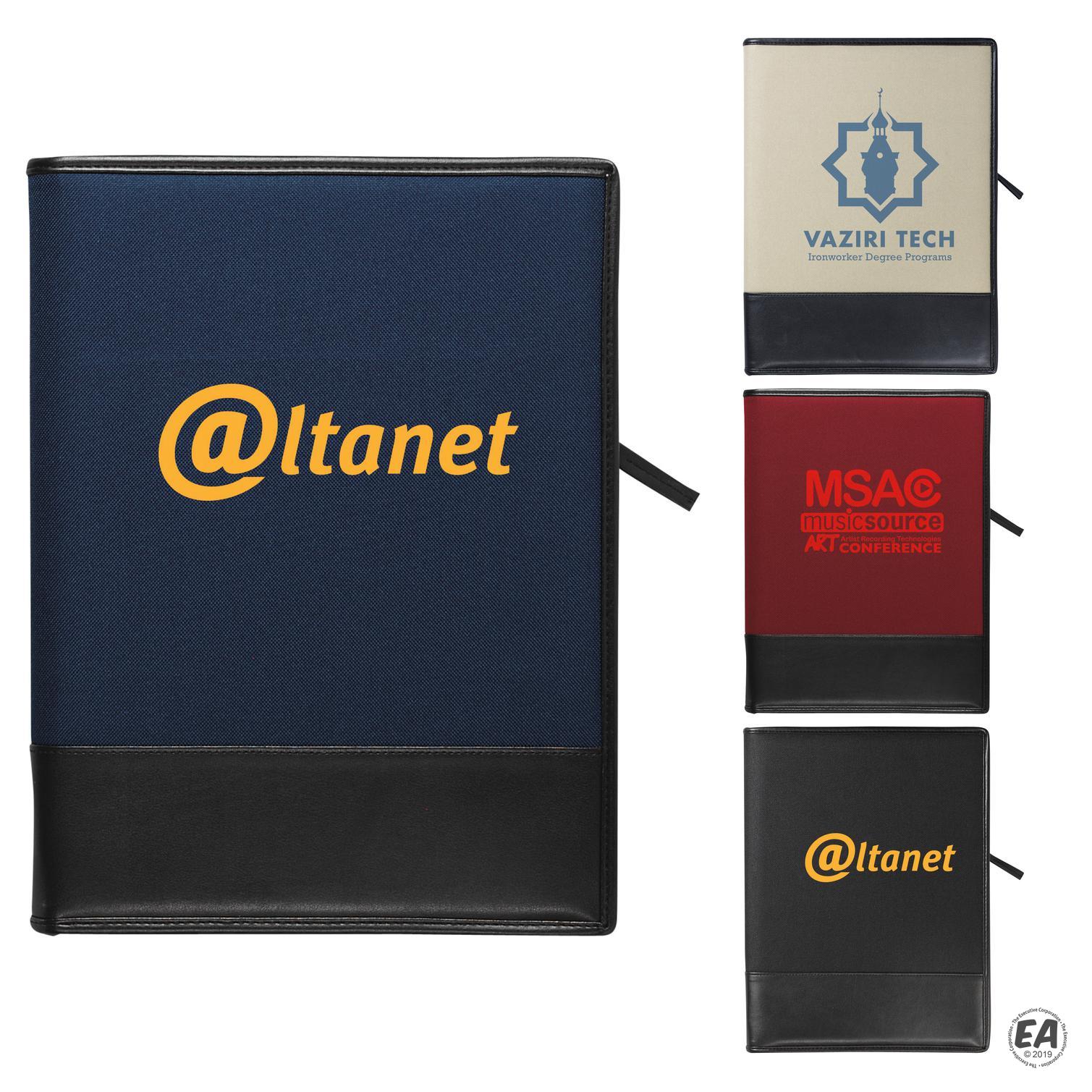 Customized Madison 8.5x11 Padfolio | Branded Executive Padfolios ...