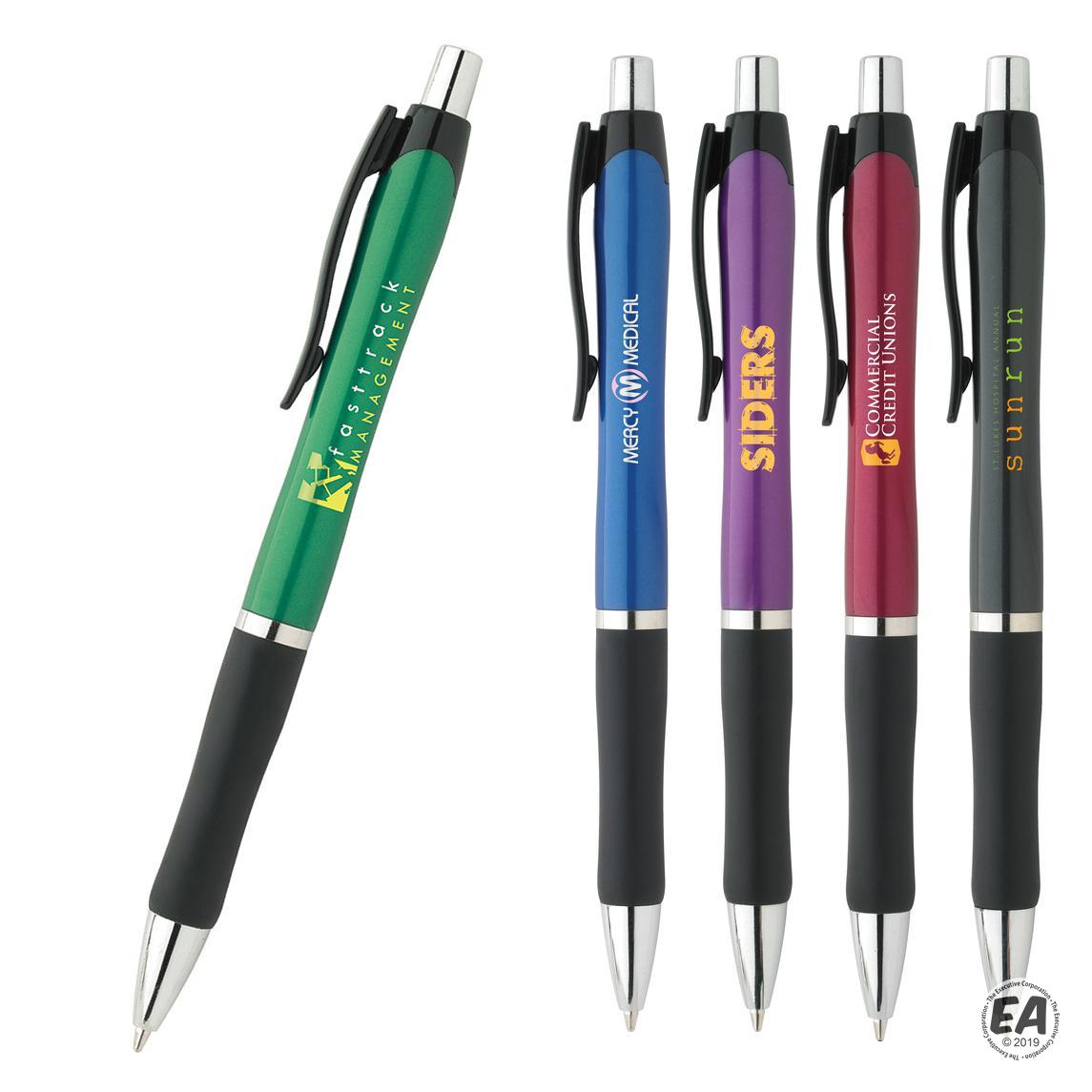 Promotional Guard Grip Pen | Customized Click Pens | Branded Guard Grip ...