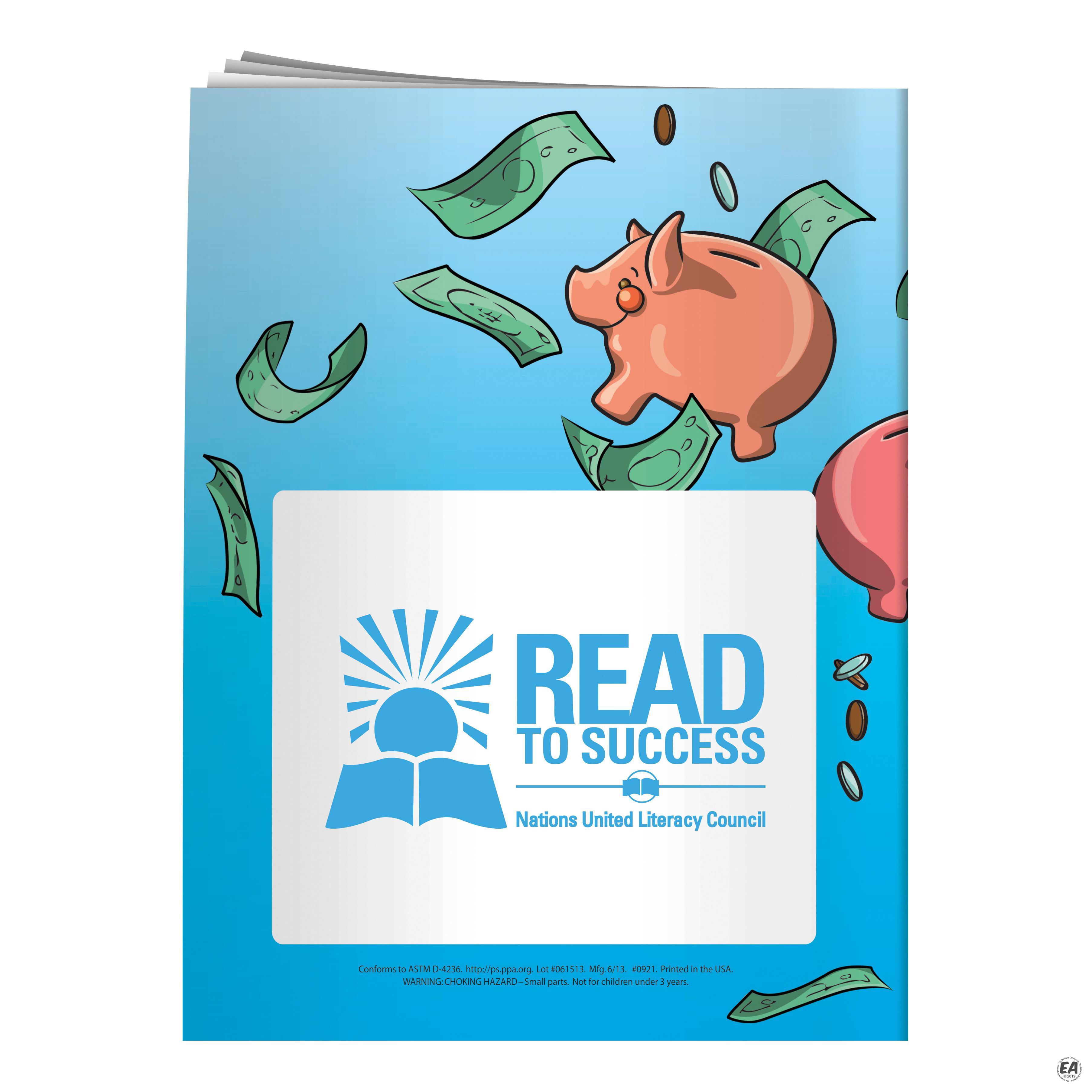 Promotional Coloring Book with Mask: It's Fun To Save Money | Branded ...