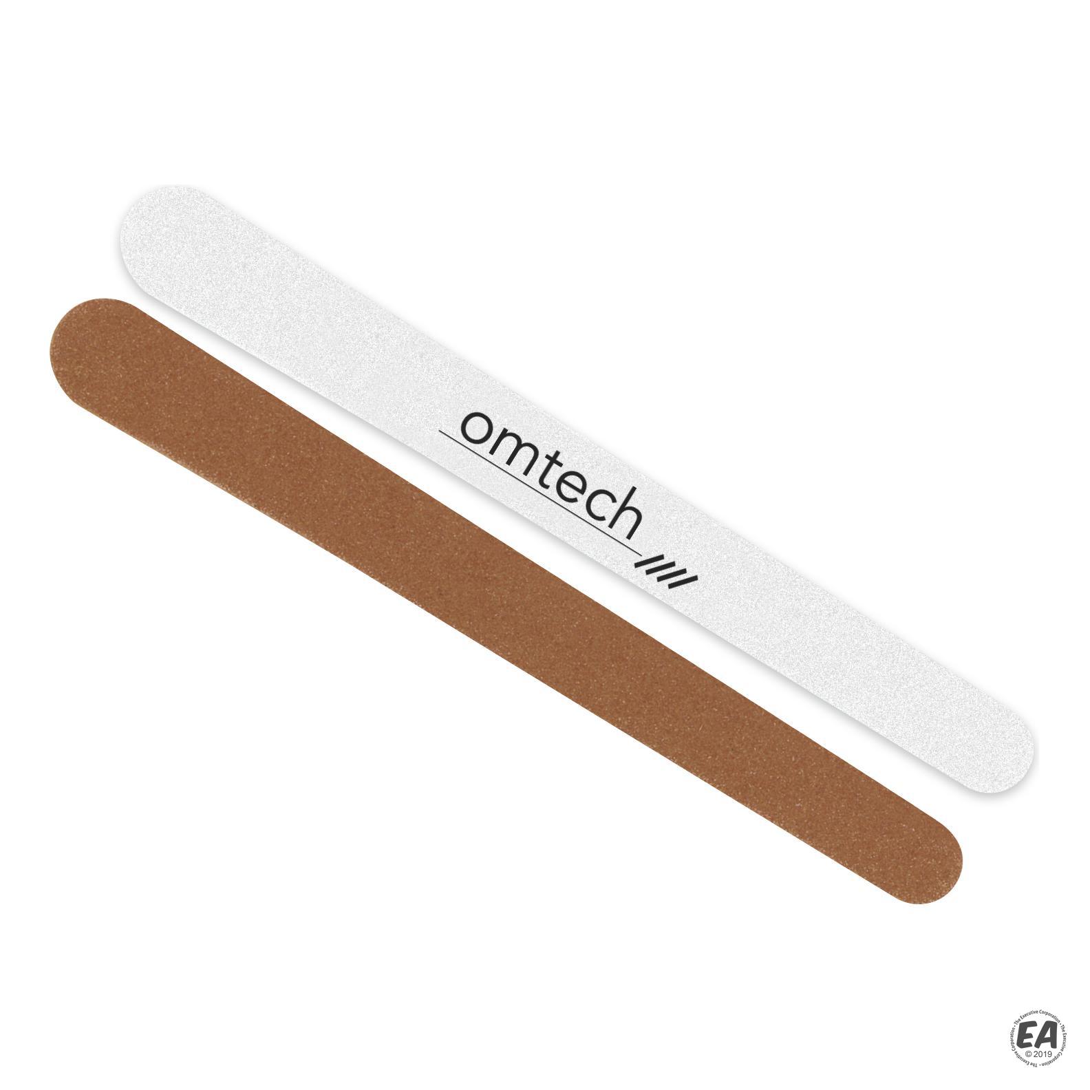 Branded White Emery Board Nail Files | Custom Nail Files | Customized ...