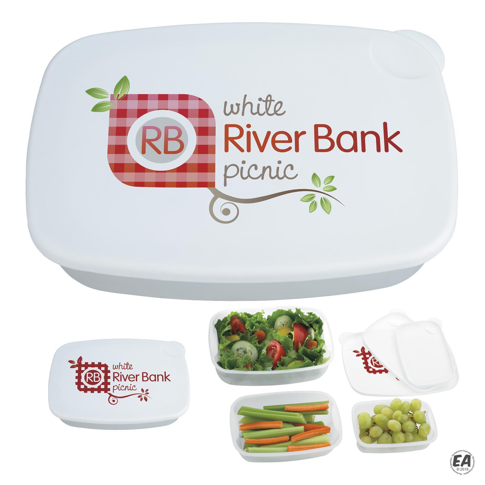 Promotional Food Container 3-Pack | Customized Food Containers | Custom ...