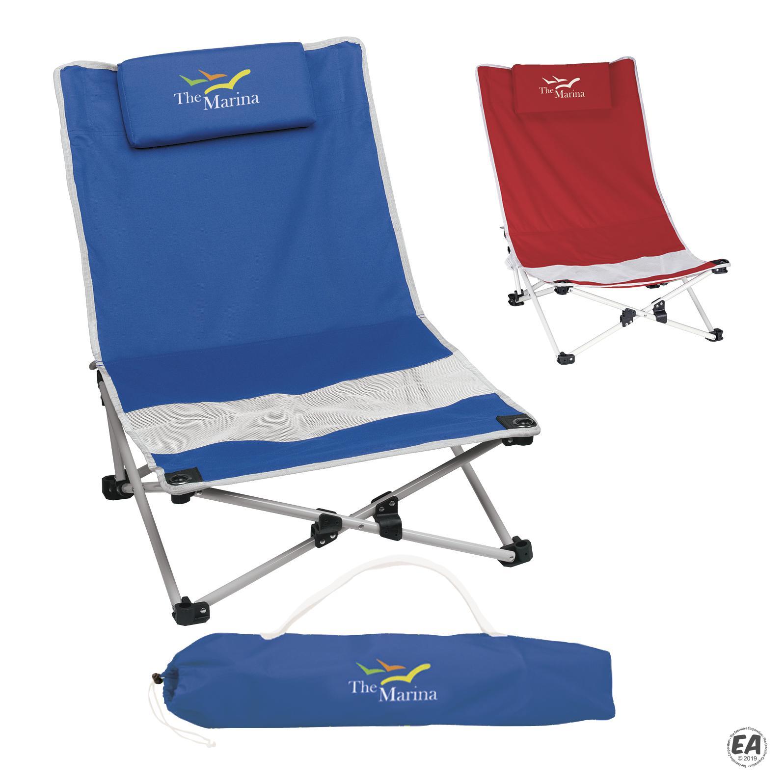 Promotional Mesh Beach Chair | Customized Folding Chairs | Custom Mesh ...