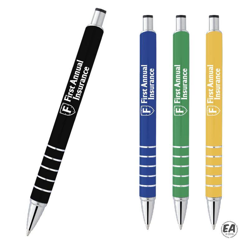 Custom Jupiter Metal Click Pen | Promotional Executive Pens ...