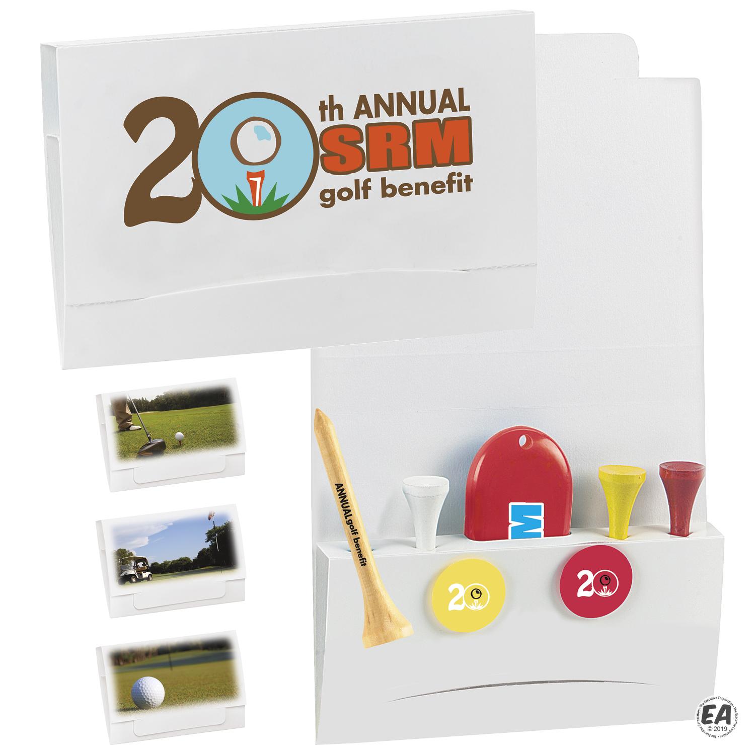 Promotional 4-2-1 Golf Tee Packet 2-1/8 Tee | Custom Golf Tees ...