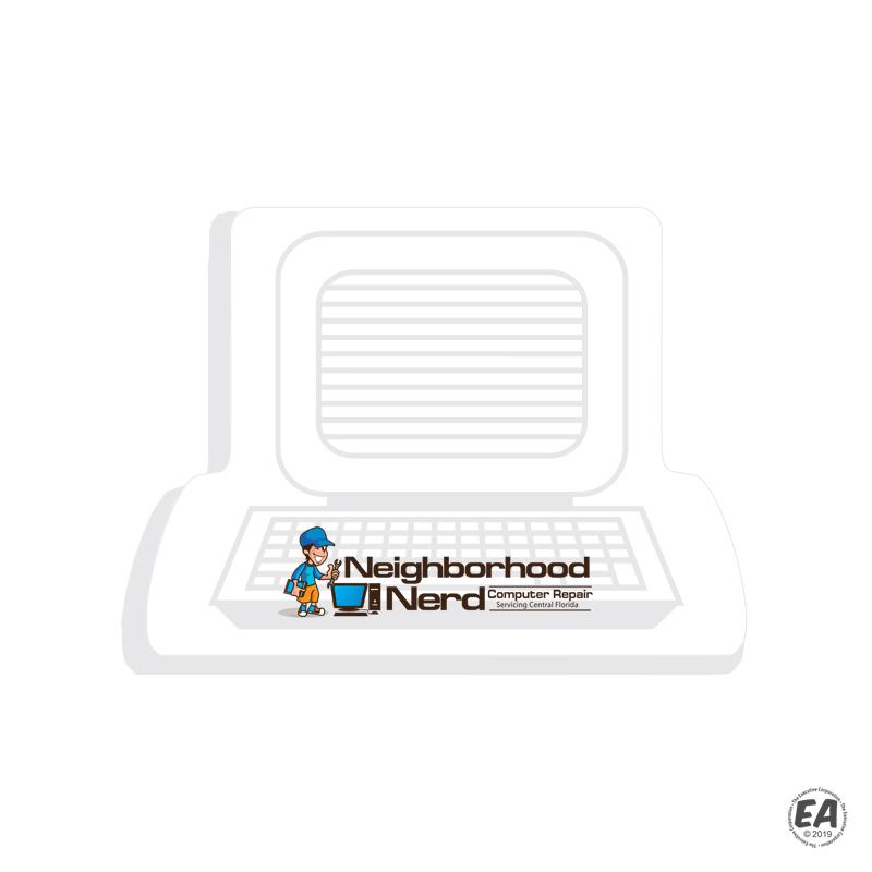 Customized Souvenir 4x3 Computer Die-Cut Sticky Notes (25 Sheets ...