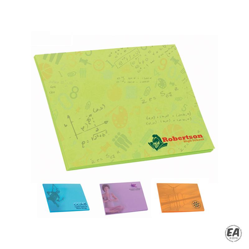 Promotional Souvenir 4x3 Adhesive Color Paper Sticky Notes (25 Sheets ...