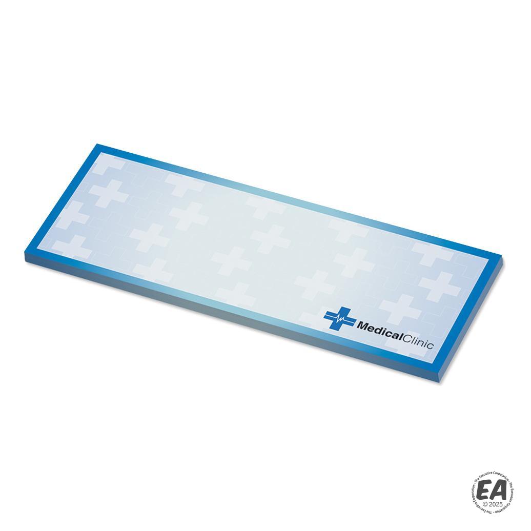 Customized Post-it Full Color 8 x 3 Sticky Notes - Low Quantity (25 ...