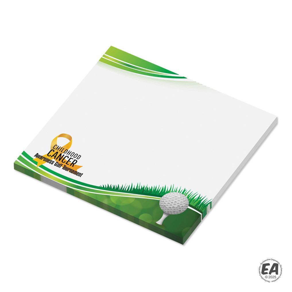 Custom Post-it Full Color 3 x 3 Sticky Notes (25 Sheets) | Promotional ...