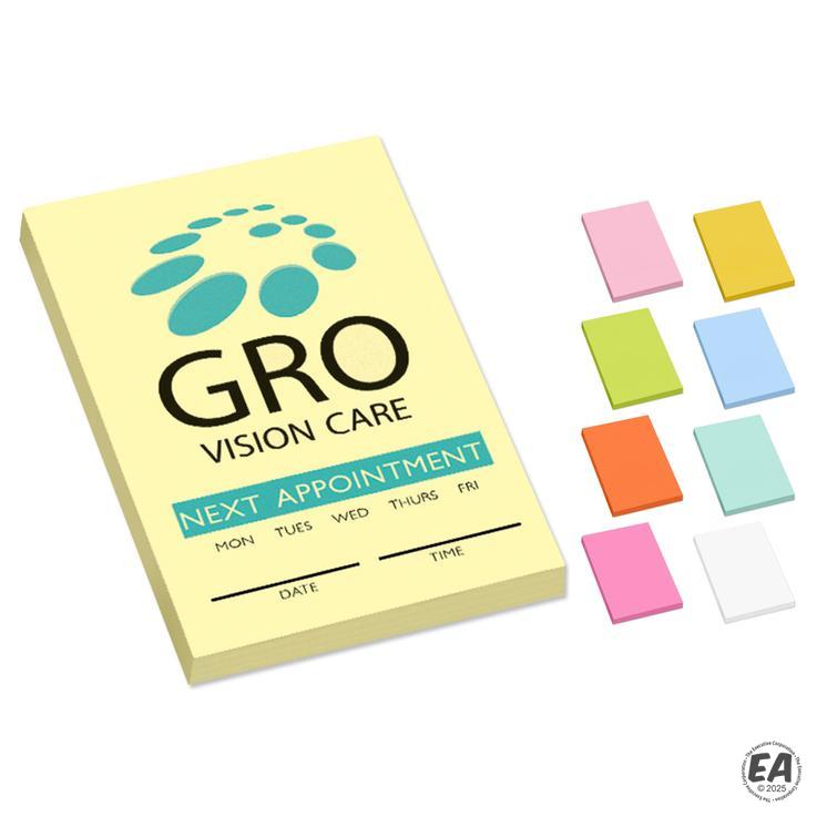 Customized Post-it Spot Print 2 x 3 Sticky Notes (50 Sheets ...