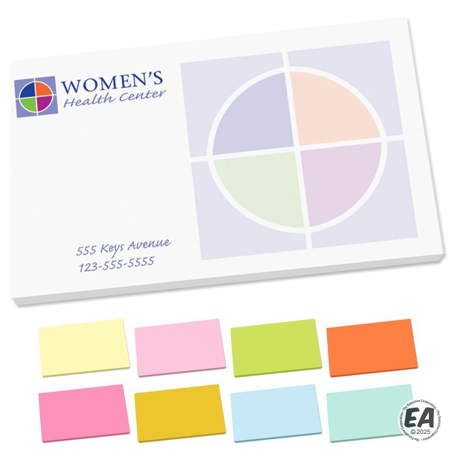 Branded Post-it Spot Print 5 x 3 Sticky Notes (50 Sheets) | Customized ...