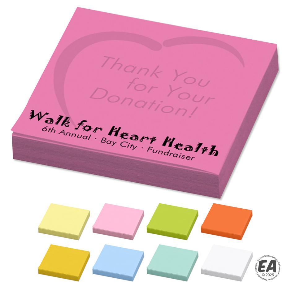 Promotional Post-it Spot Print 3 x 3 Sticky Notes (100 Sheets ...