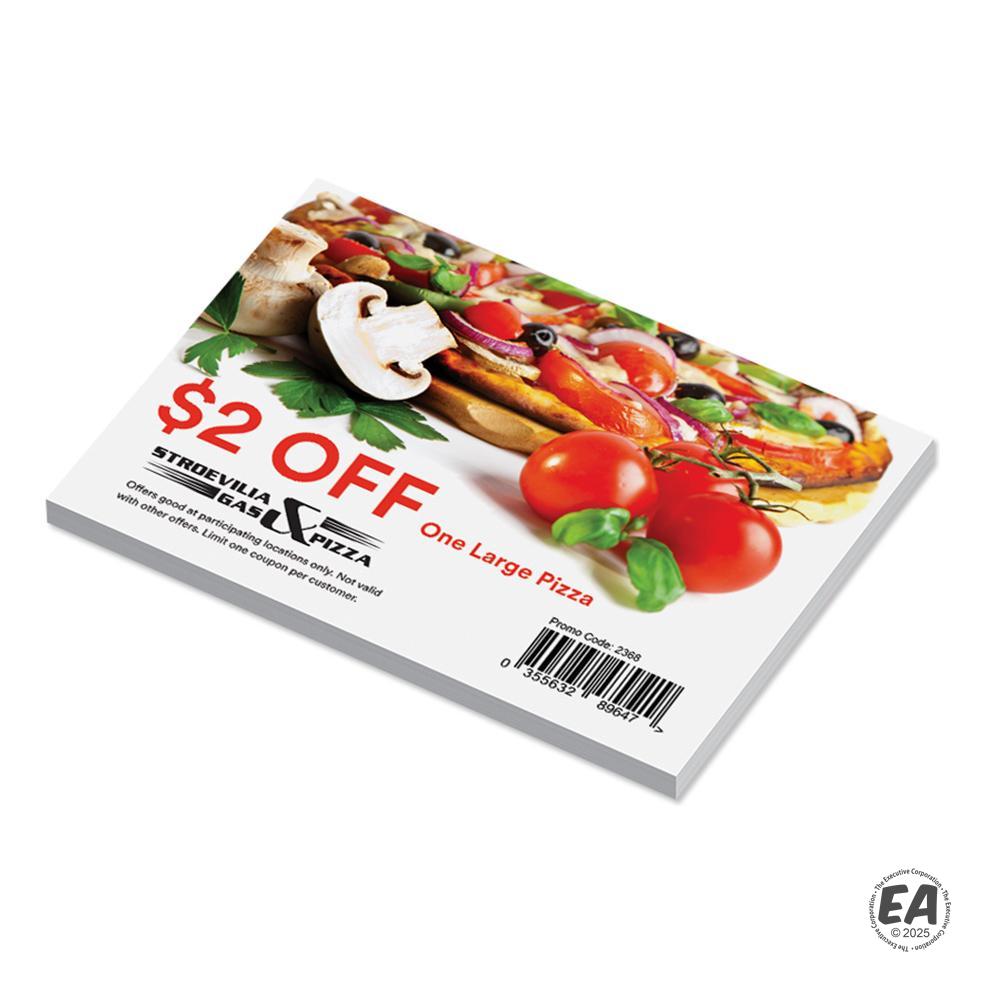 Customized Post-it Full Color 4 x 3 Sticky Notes - Low Quantity (50 ...