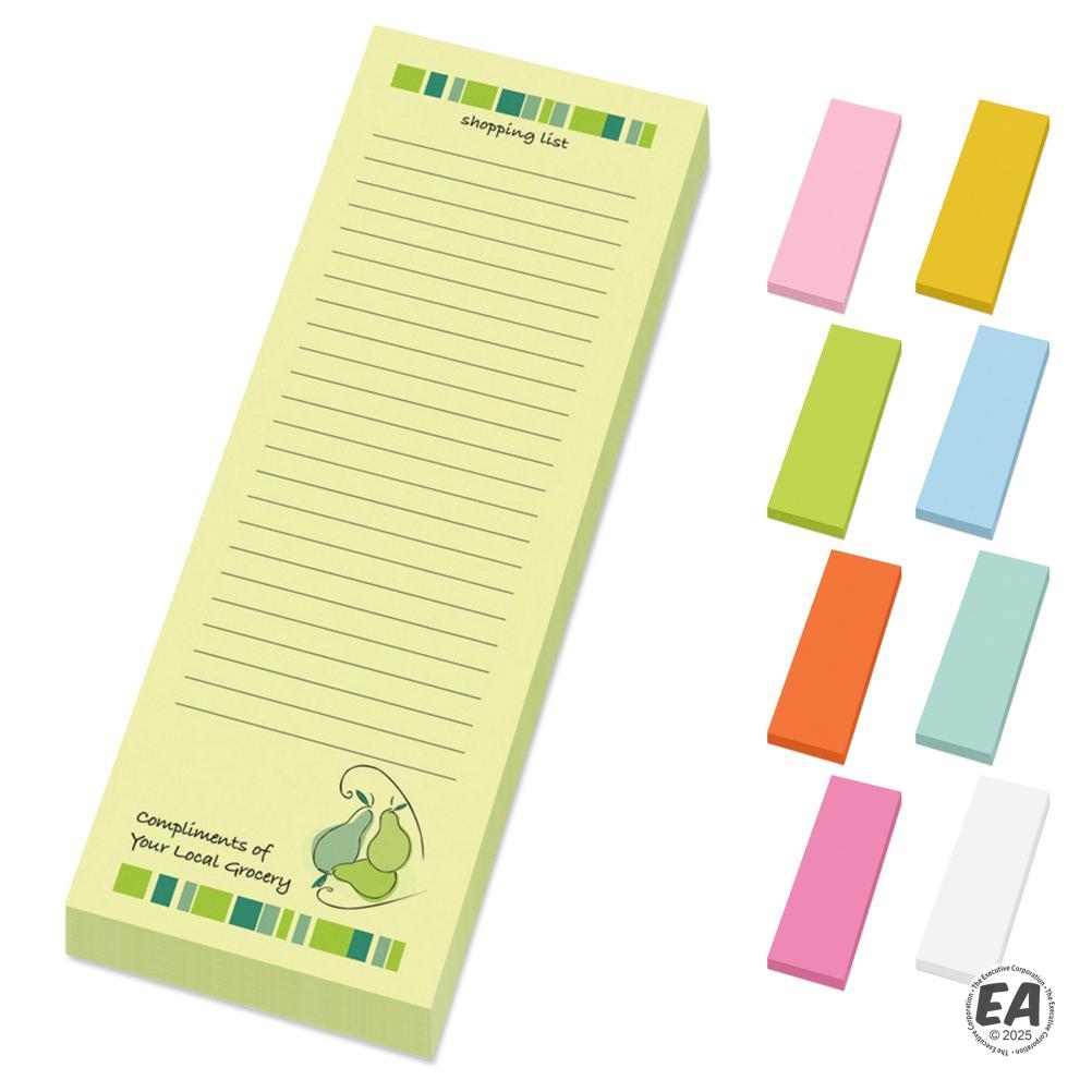 Promotional Post-it Spot Print 3 x 8 Sticky Notes (100 Sheets ...