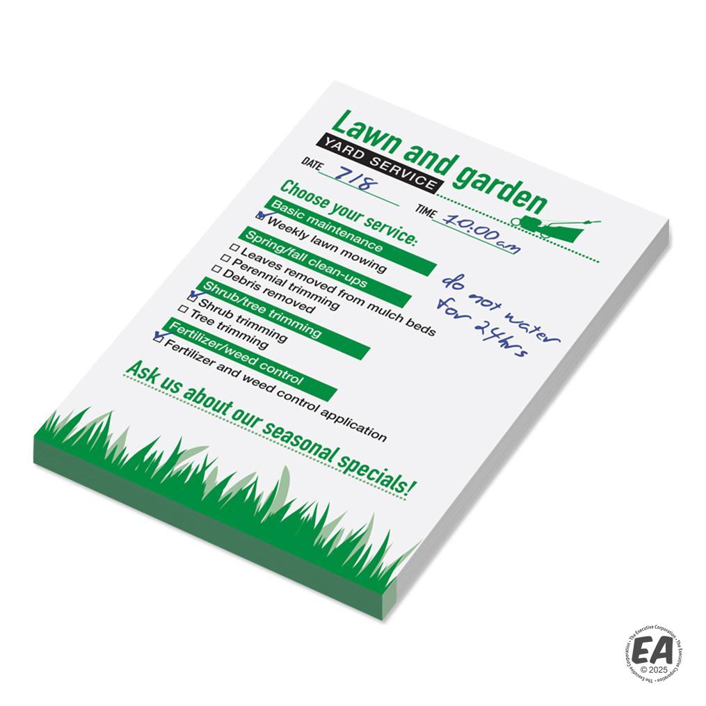 Customized Post-it Full Color 4 x 6 Sticky Notes - Super Sticky ...