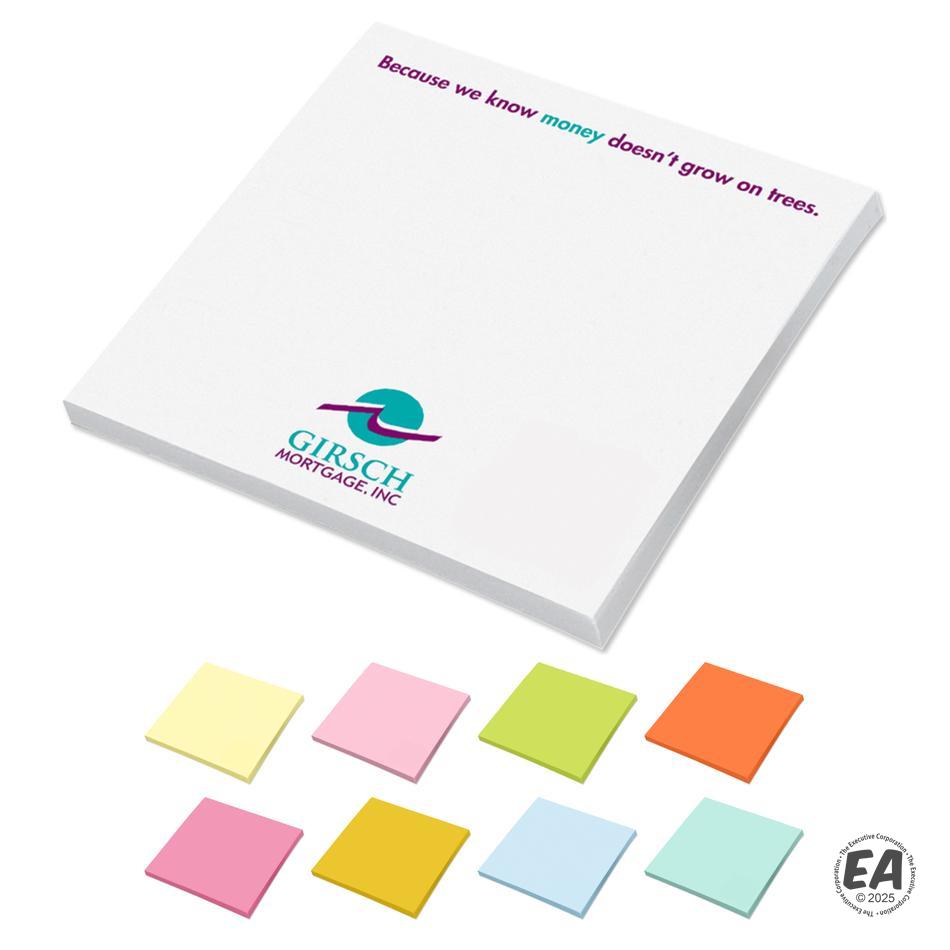 Customized Post-it Spot Print 4 x 4 Sticky Notes (25 Sheets ...