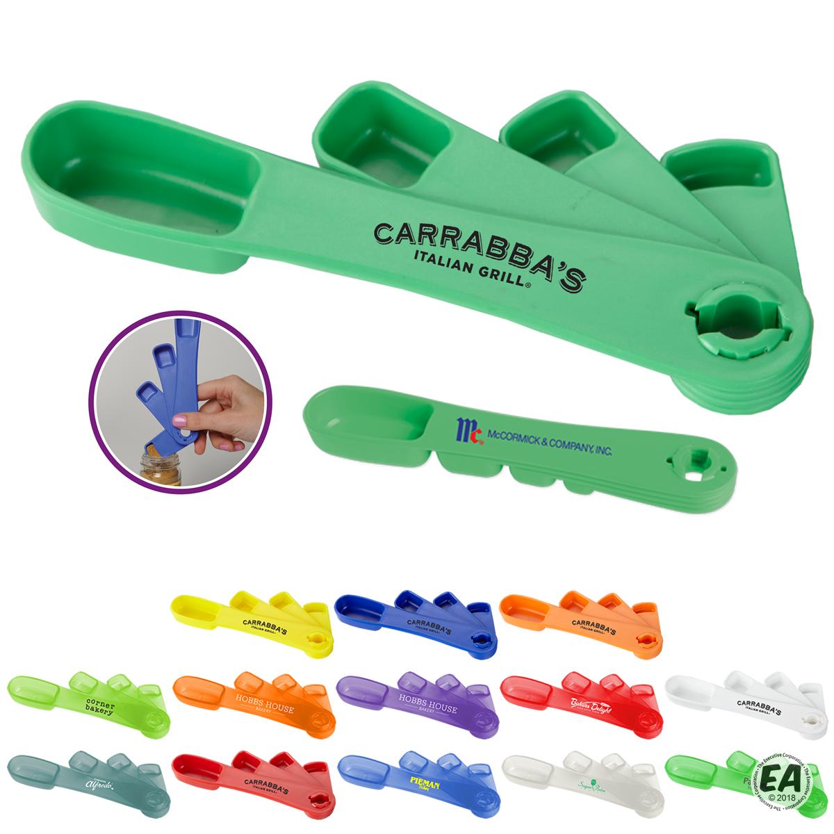 Promotional Swivel Measuring Spoons | Customized Measuring Items ...