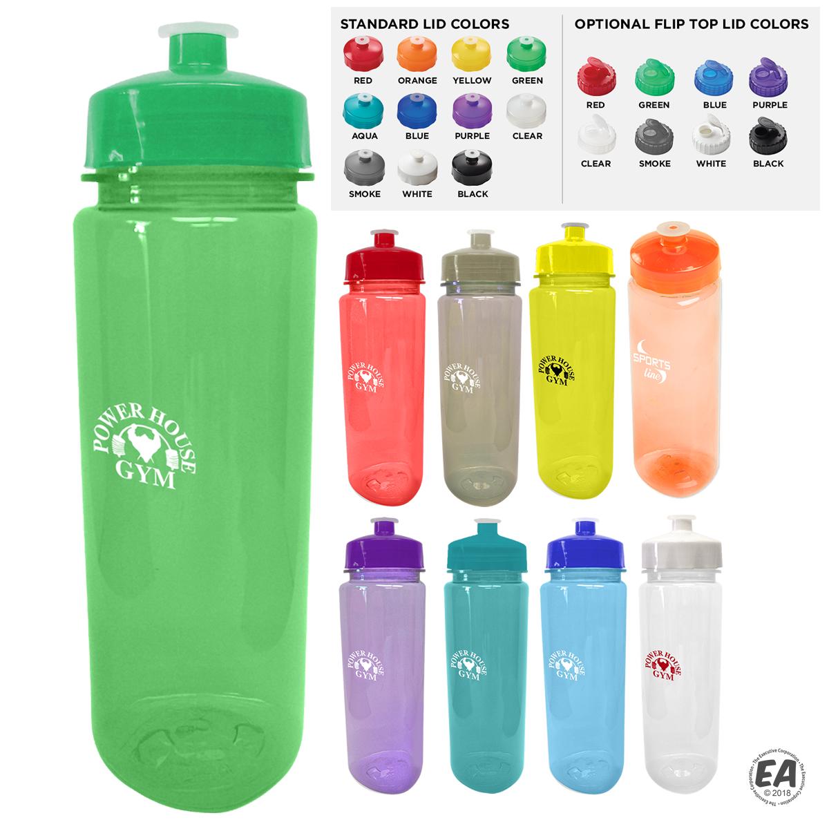 Promotional 24 oz PolySure Trinity Bottle | Customized Water Bottles ...
