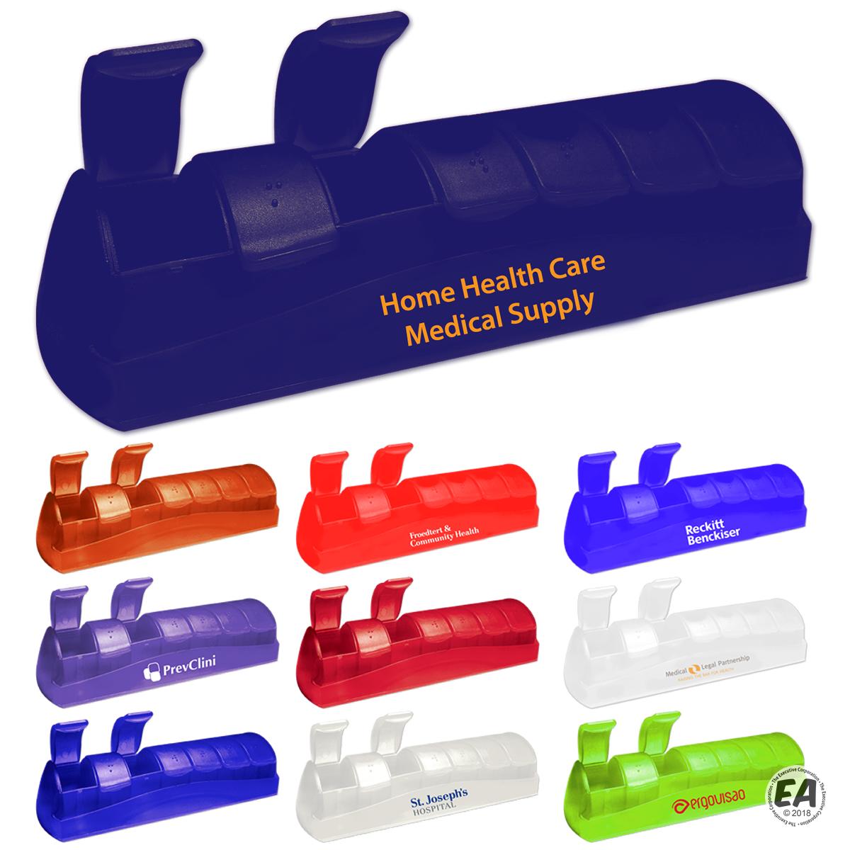 Promotional Jumbo 7-Day Med Minder | Custom Pill Cases | Branded Jumbo ...