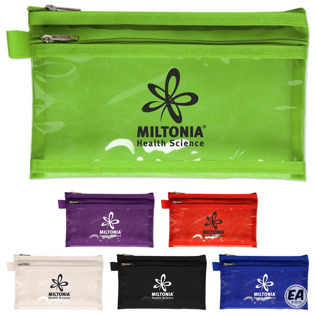Customized Twin Pocket Supply Pouch | Promotional Pencils | Branded ...